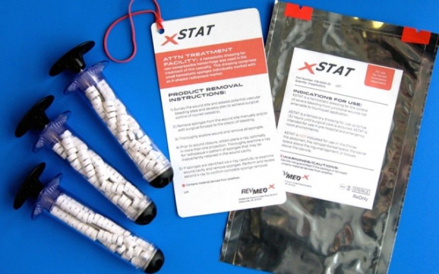 XStat: Δείτε τη συσκευή που σταματά την αιμορραγία σε μόλις 20'' (vid)